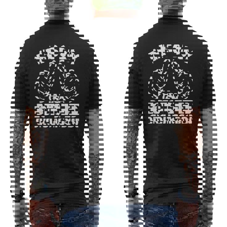 This Guy Has A Botched Circumcision Embarrassing Men's Back Print T ...