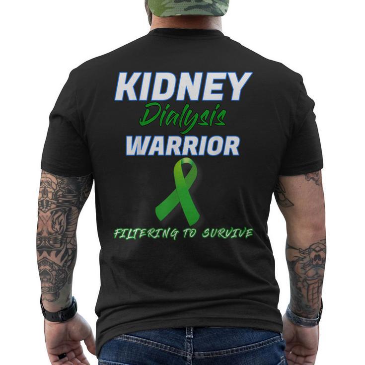 Kidney Dialysis Warrior Hemodialysis Peritoneal Patient Gift Men's Back ...