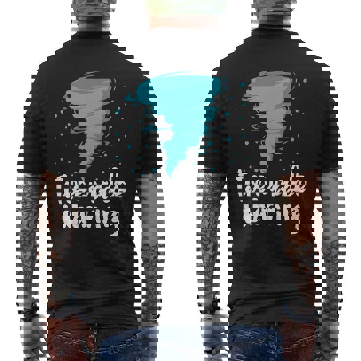 Kids Two-Nado Warning 2nd Birthday Tornado Themed Birthday Men's Back ...