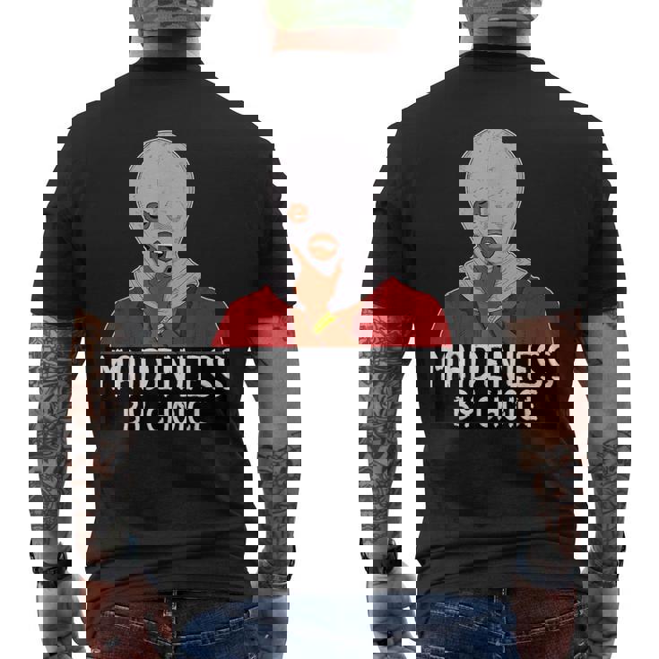 Maidenless By Choice Viral Meme Gamer Joke Elden Souls Game Men's Back ...