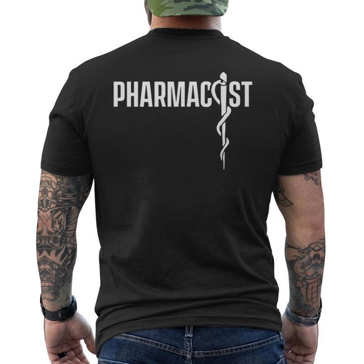 Pharmacist Medicine Apothecary Pharmacy Drugstore Premium Men's Back ...