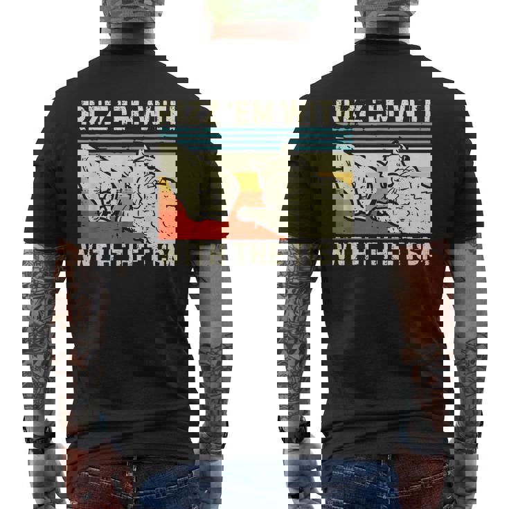 Rizz Em With The Tism Rizzler Joke Meme Rizzling Squirrel Men's Back ...