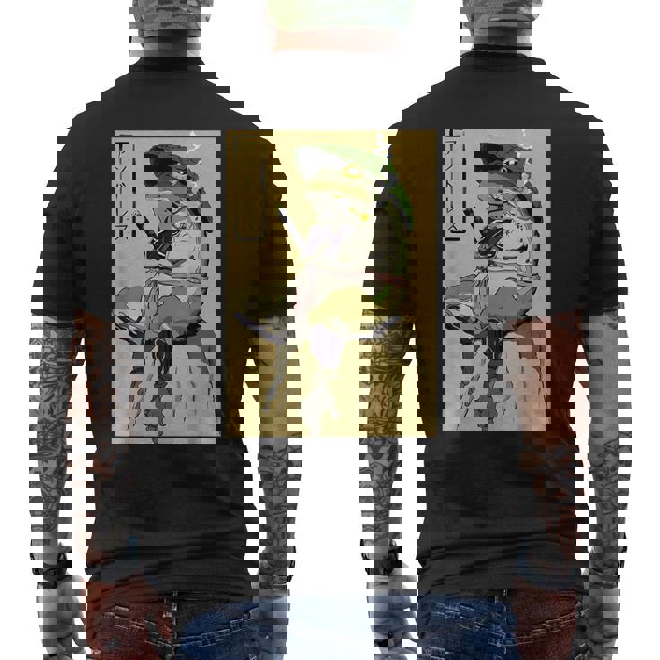 Samurai Frog Japanese Cottagecore Aesthetic 2000S Retro Toad Men's T ...