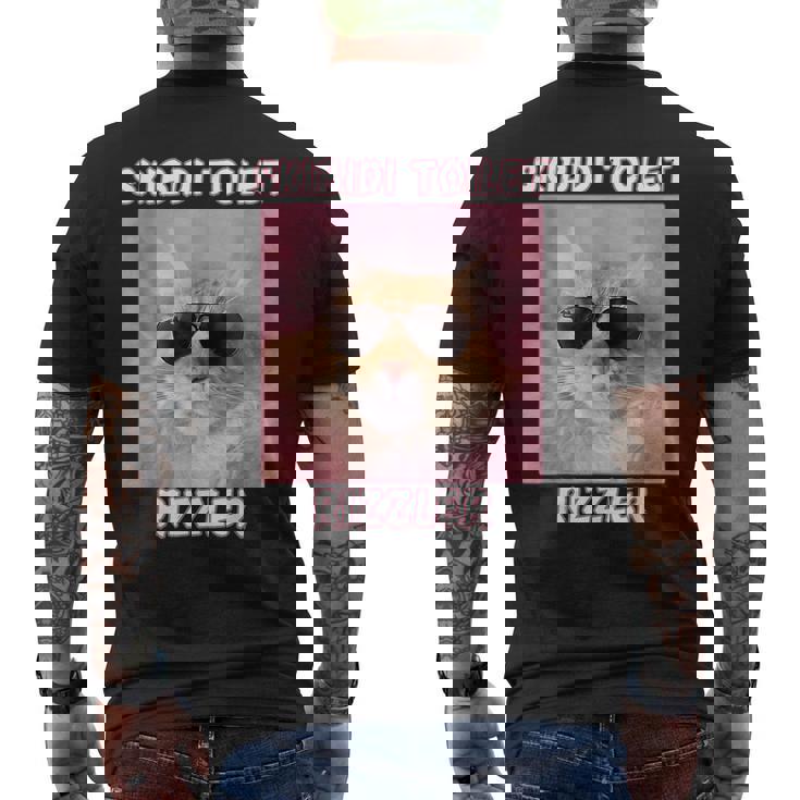 Skibidi Toilet Rizzler Meme Memes Internet Memes Genz Men's T-shirt ...