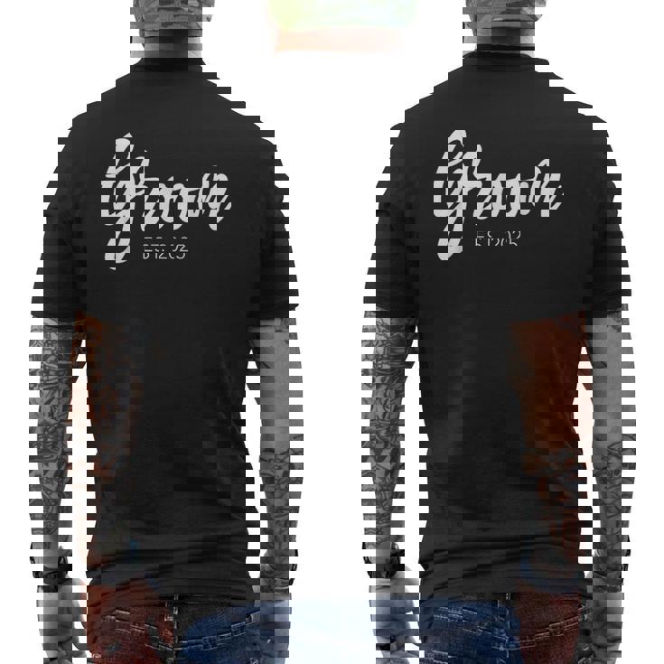 Wedding & Couple Matching Shop & More Black Groom Est 2025 Groom Men's ...