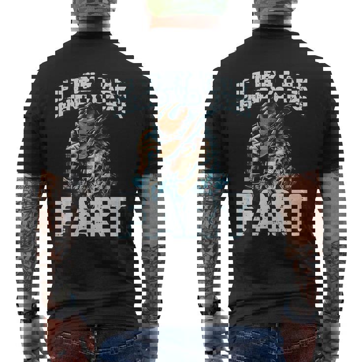 If They Talk Behind Your Back Fart Inappropriate Joke Men's T-shirt ...