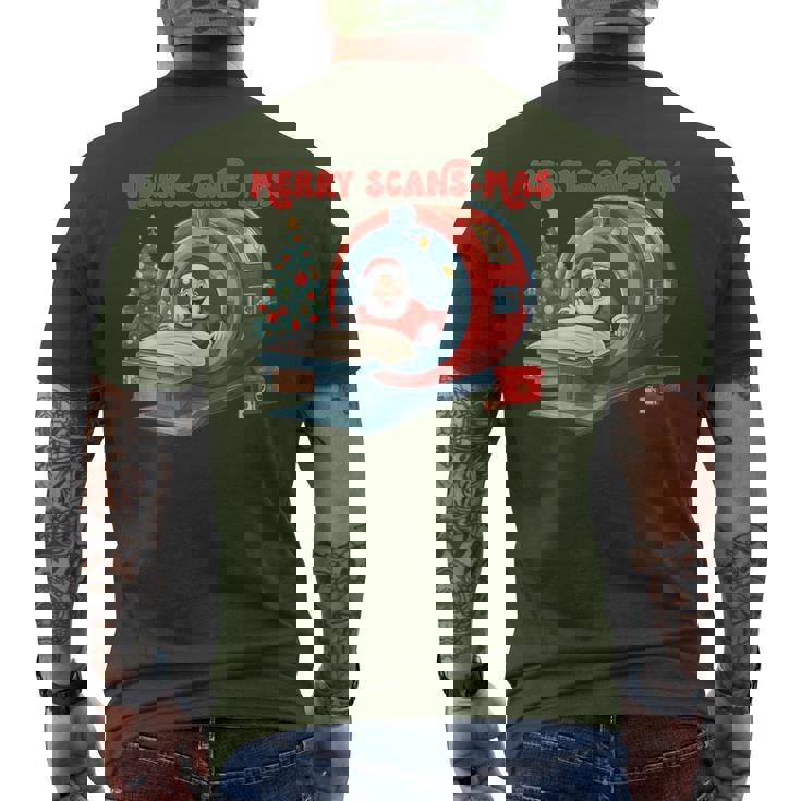 Radiology Christmas Santa Ct Tech Mri Tech Holiday Men's T-shirt Back ...