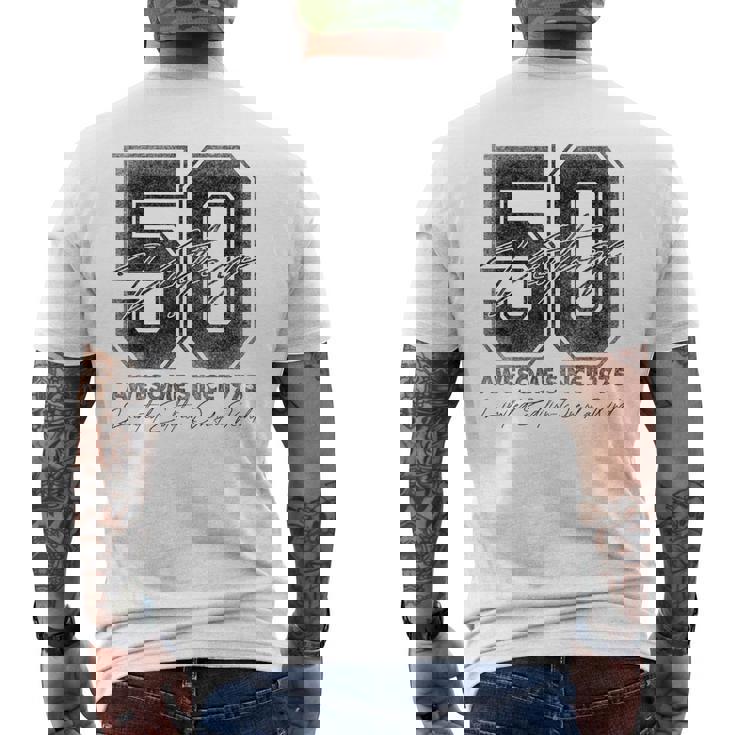 50 Year Old Vintage 1975 Limited Edition 50Th Birthday Men's T-shirt ...