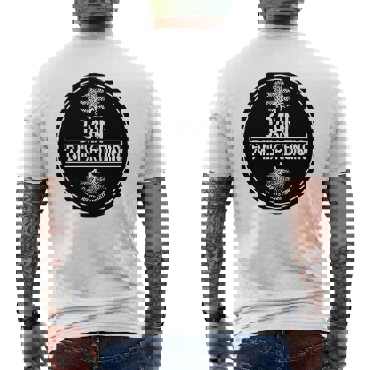 Cain Family Reunion Our Roots Are Strong Tree Men's Back Print T-Shirt ...