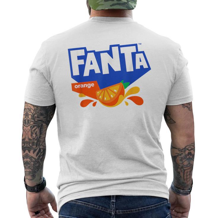 Modern Fanta Orange Drink Logo Orange T-Shirt mit Rückendruck ...