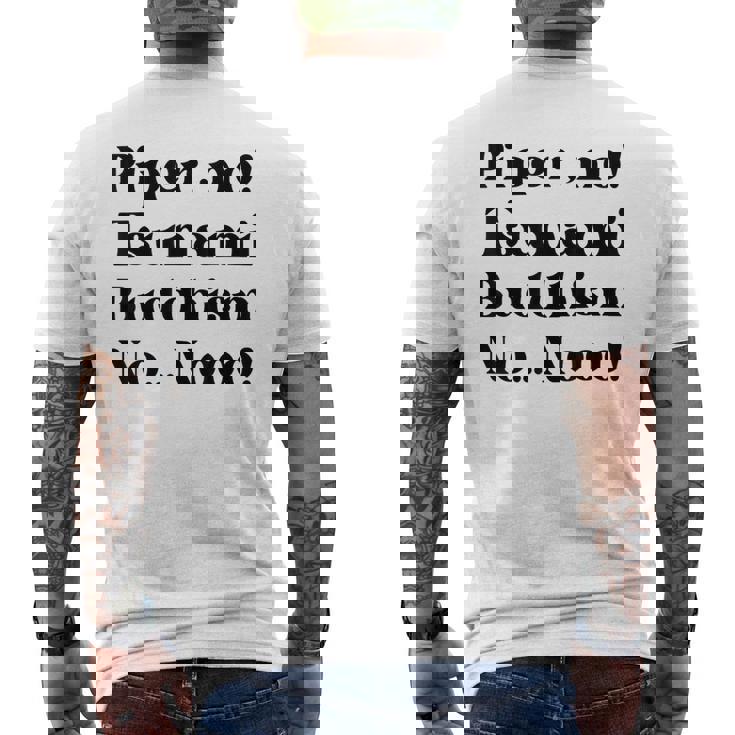 Piper No Tsunami Buddhism No Parker Posey White Lotus Season Men's T ...