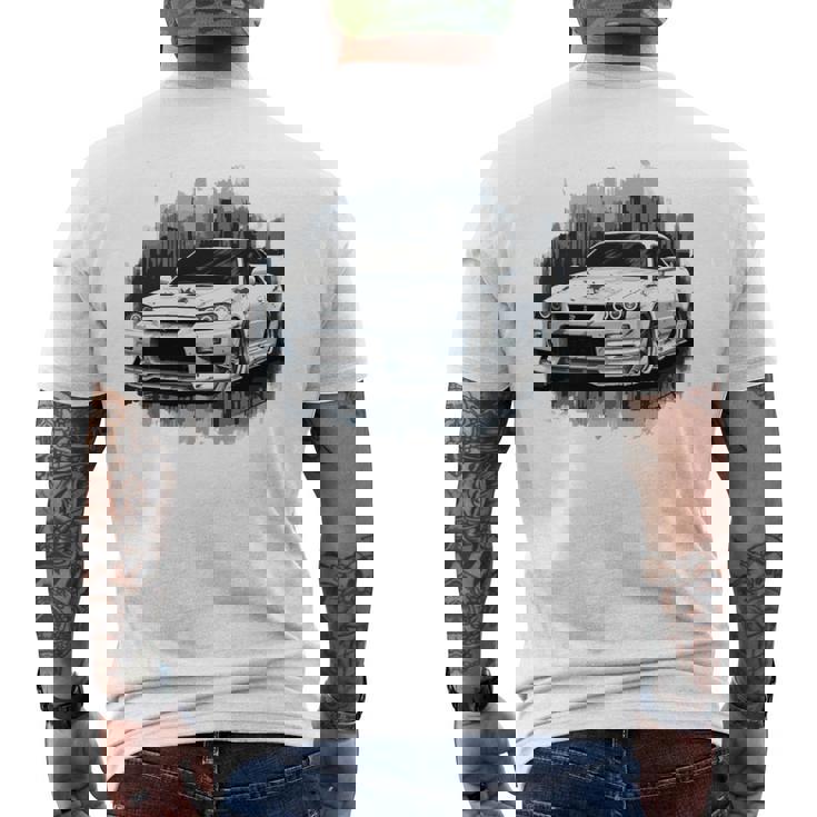 Skyline GT R34 Japanese Retro Car Racing Drifting Legend JDM Men's Back ...