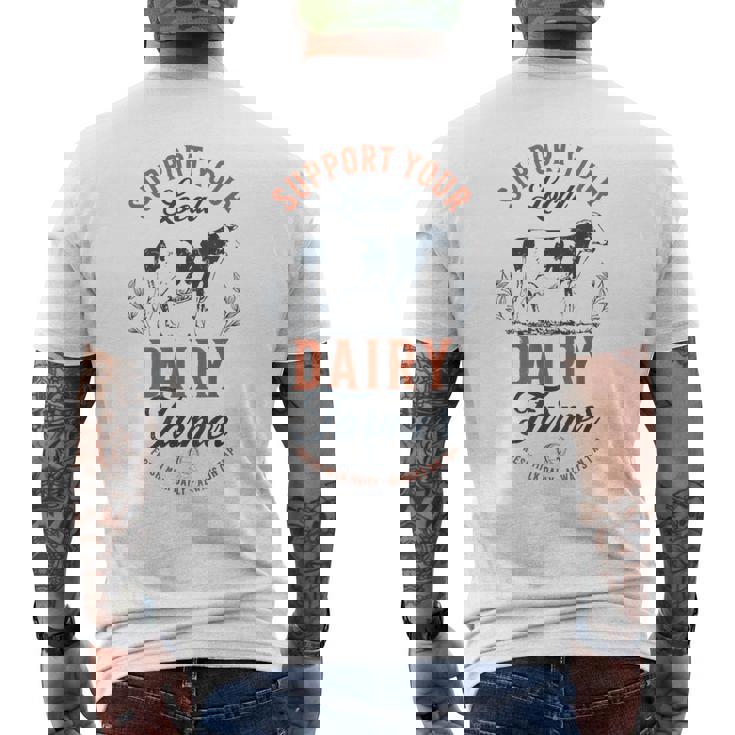 Support Your Local Dairy Farmer Eat Local Breastfeeding Men's T-shirt ...