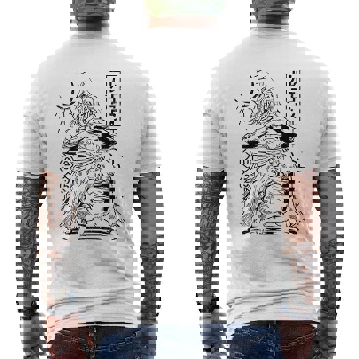 Wud Wud Monster Hunter Wilds Men's T-shirt Back Print - Thegiftio