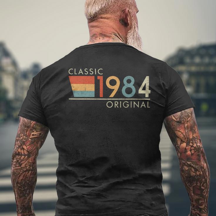 1984 Classic Original 3 Men's T-shirt Back Print | Mazezy