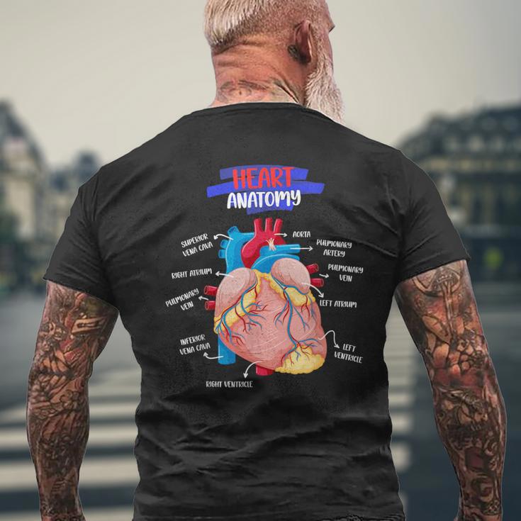 Anatomy Human Heart Anatomical Cardiac Heart Doctor Medical Men's Back ...