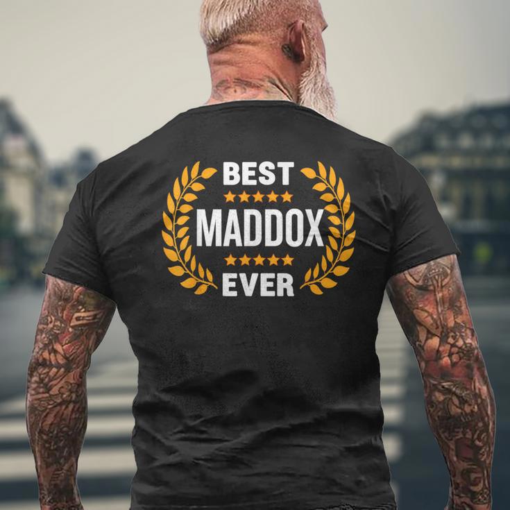 Best Maddox Ever With Five Stars Name Maddox Men's Back Print T-Shirt ...