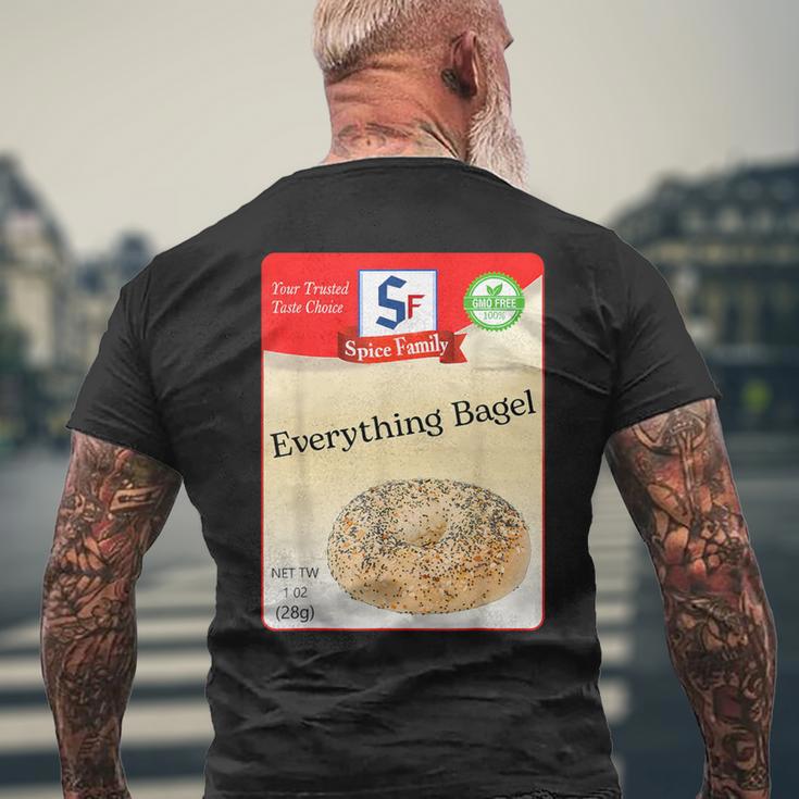 Everything Bagel Condiment Holiday Spice Group Costumes Men's Back ...