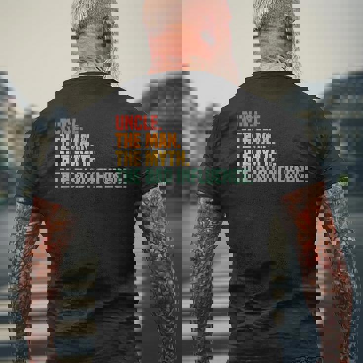 Gracioso Tío Loco El Hombre El Mito La Mala Influencia Camiseta Hombre ...