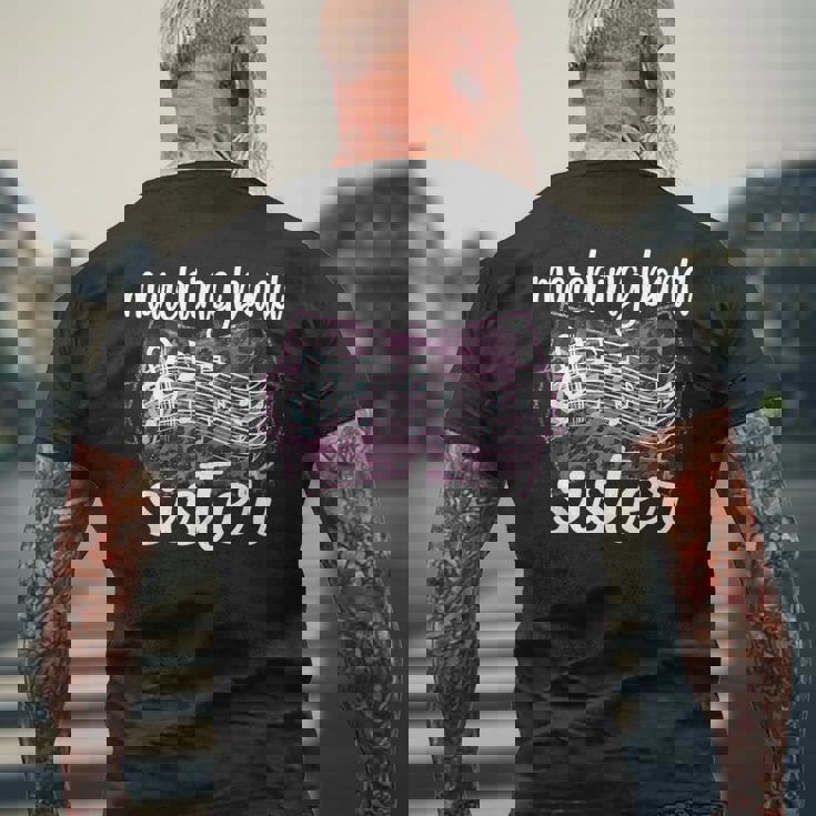 Marching Band Sister Marching Band Member Sis Band Sister Men's Back ...