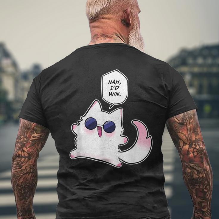 Nah Yo Ganaría Gojo Cat Meme Camiseta Hombre Estampado Espalda - Regaloses