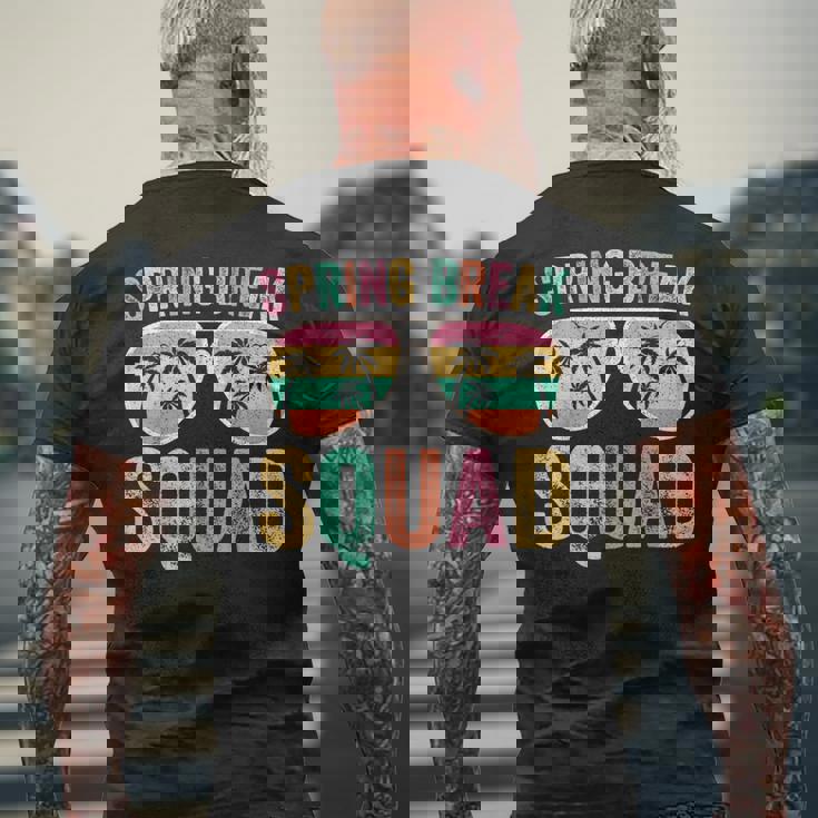 Spring Break Squad 2025 Friends Family Matching Men's T-shirt Back Print | Mazezy