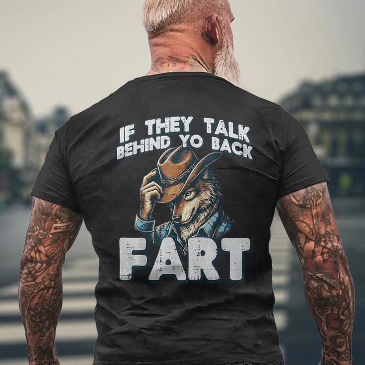 If They Talk Behind Your Back Fart Inappropriate Joke Men's T-shirt ...