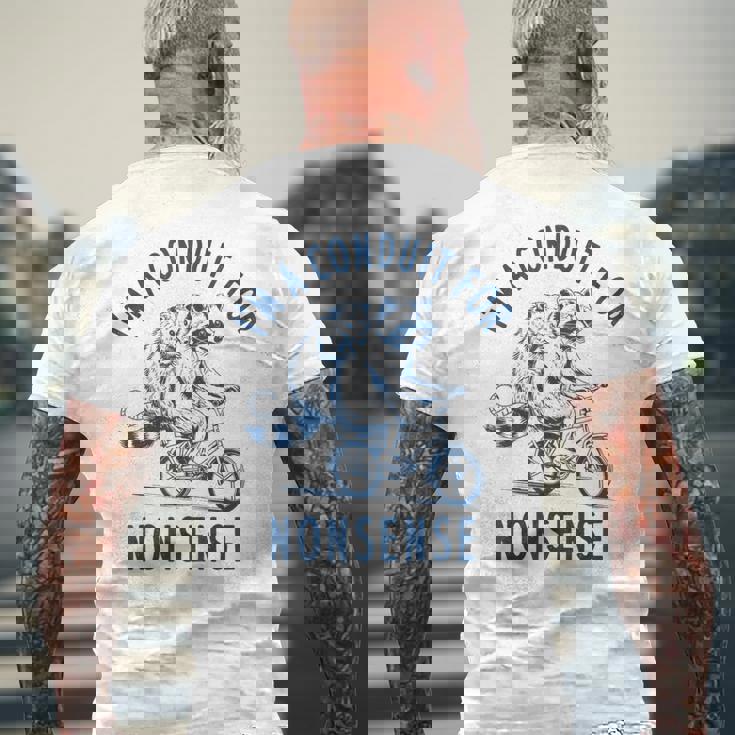 I'm A Conduit For Nonsense Meme Raccoon Opossum Weird Men's T-shirt ...