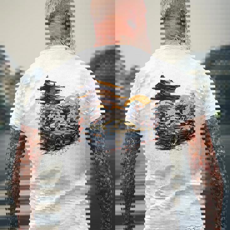 Retro JDM Japanese Retro Car Racing Drifting Legend Turner Men's Back ...