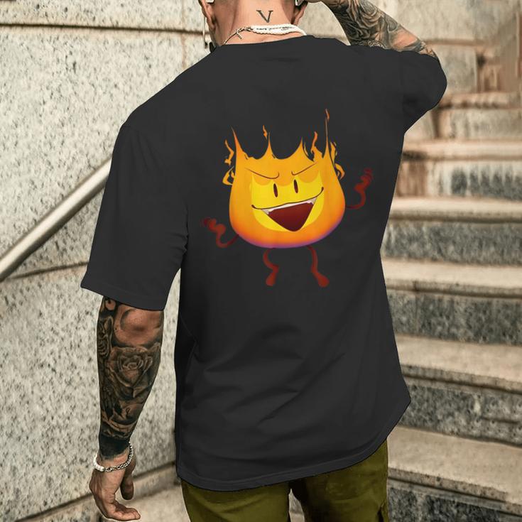 Battle For Dream Island Creator Ink Inanimate Insanity Firey T-Shirt ...