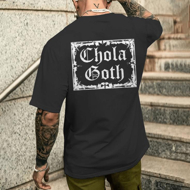 Chola Goth Mexican Latin Gothic Pride Punk Rock Music Men's Back Print ...