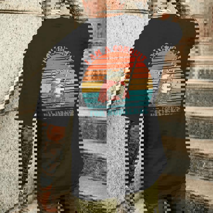 I Am A Conduit For Nonsense Men's T-shirt Back Print | Mazezy