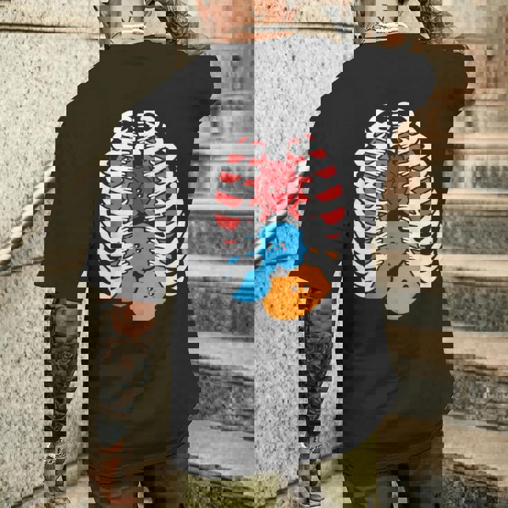 Human Anatomy Model Anatomical Body Systems Nurse Men's Back Print T ...