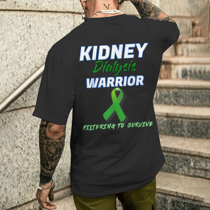 Kidney Dialysis Warrior Hemodialysis Peritoneal Patient Gift Men's Back ...