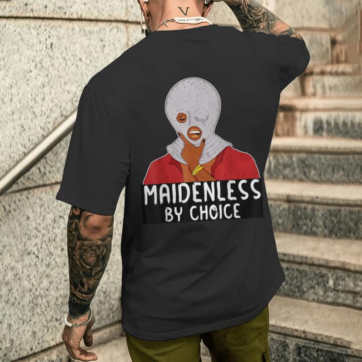 Maidenless By Choice Viral Meme Gamer Joke Elden Souls Game Men's Back ...