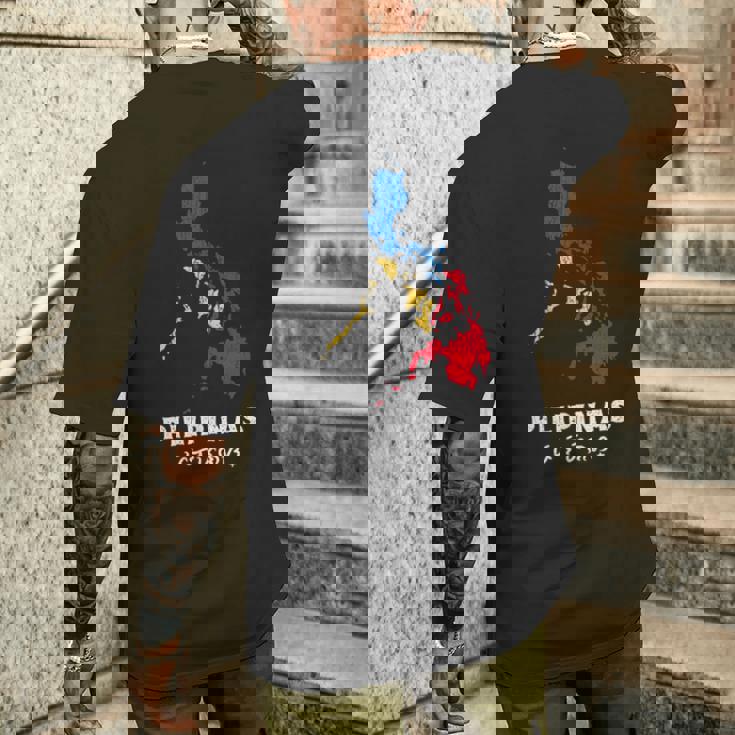 Philippines Map Alibata Baybayin Proud Filipino Heritage Men's Back ...