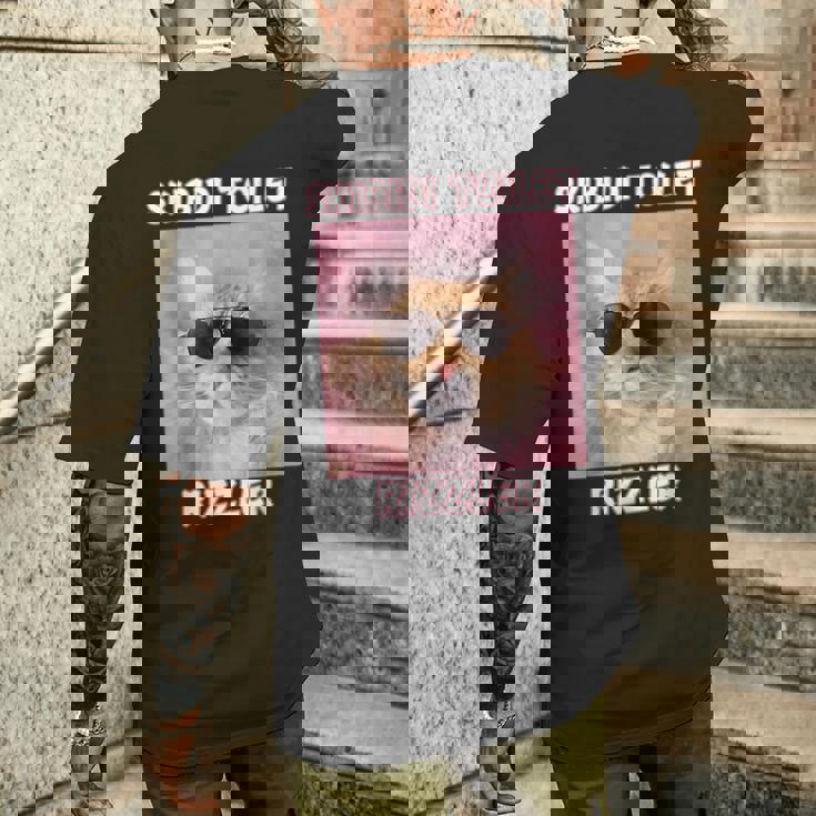 Skibidi Toilet Rizzler Meme Memes Internet Memes Genz Men's T-shirt ...