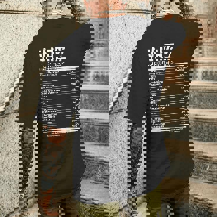 W Rizz Nutrition Facts Meme Rizzler Internet Memes Gen Z Men Men's Back ...