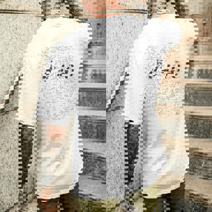 Euler's Identity Beautiful Math Equation Mathematics Science Camiseta Hombre Estampado Espalda ...