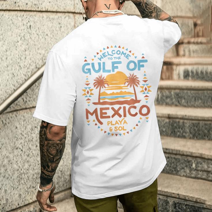 Gulf Of Mexico Forever Men's T-shirt Back Print | Mazezy