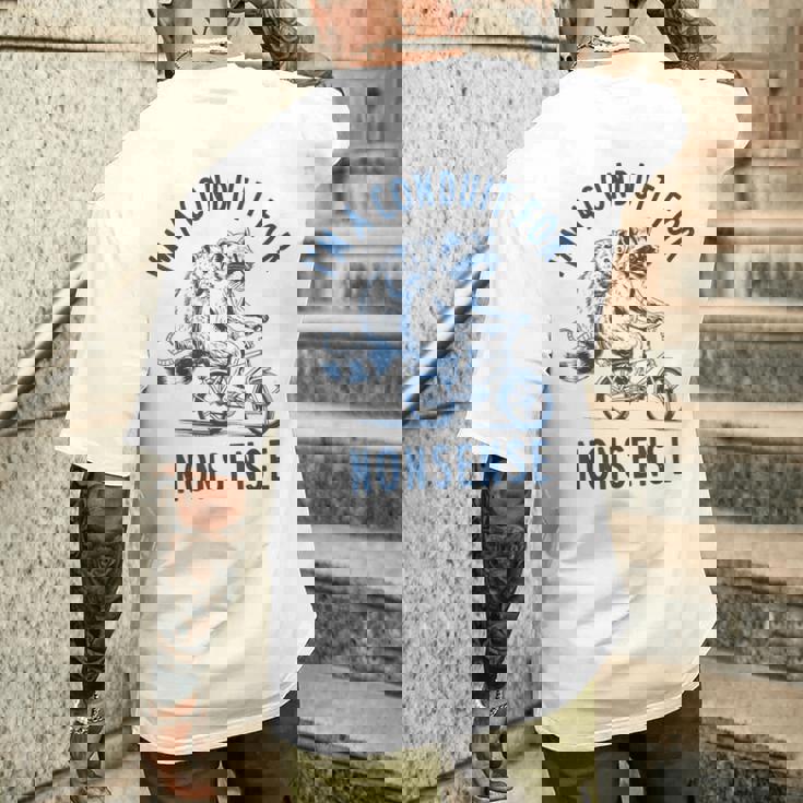 I'm A Conduit For Nonsense Meme Raccoon Opossum Weird Men's T-shirt ...