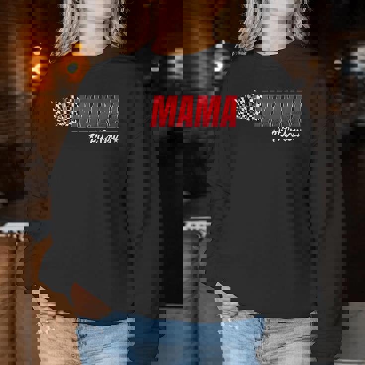 Mama Pit Crew Race Car Birthday Family Racing Adult Women Women ...