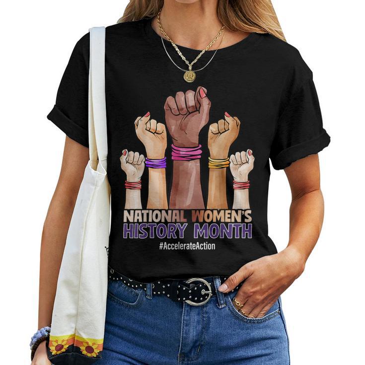 March Is Women's History Month Accelerate Action 2025 Women Women T ...