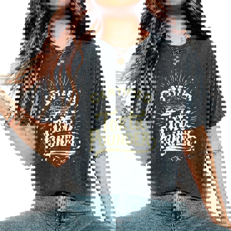 Certified Torta Pounder On Back Men Fat Women Torta Meme Women's ...