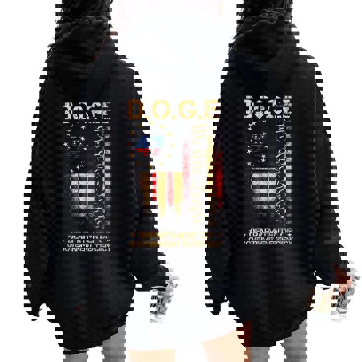 Doge DOGE Department Of Government Efficiency Womens Women Oversized ...