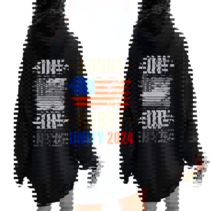 Donny Bobby 2024 Trump Robert Kennedy Jr RFK Unity 2024 Women Oversized ...