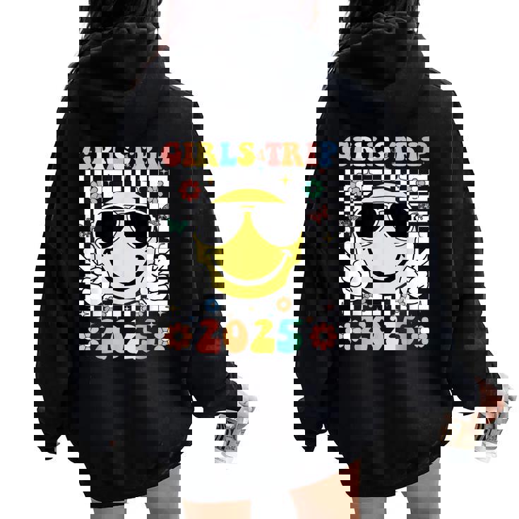 Girls Trip 2025 Smile Weekend 2025 Face For Women Girls Women Oversized ...