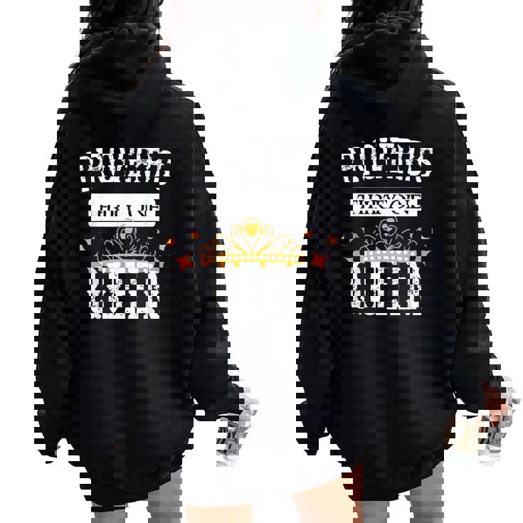 Proverbs Thirty One 31 Queen Christian Mom Mother Wife Girl Women Oversized Hoodie Back Print ...