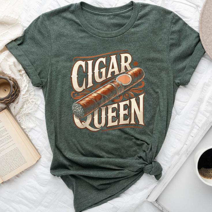 Smoke Smoking Cigar Queen T-Shirt | Mazezy