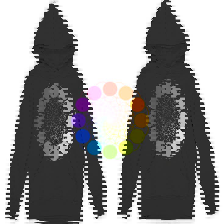 Color Wheel Palette Art Painting For Painter Artists Unisex Hoodie ...